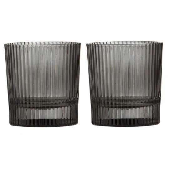 Cyrus Charcoal 2pk Whisky Glass – Artful & Sage Collective